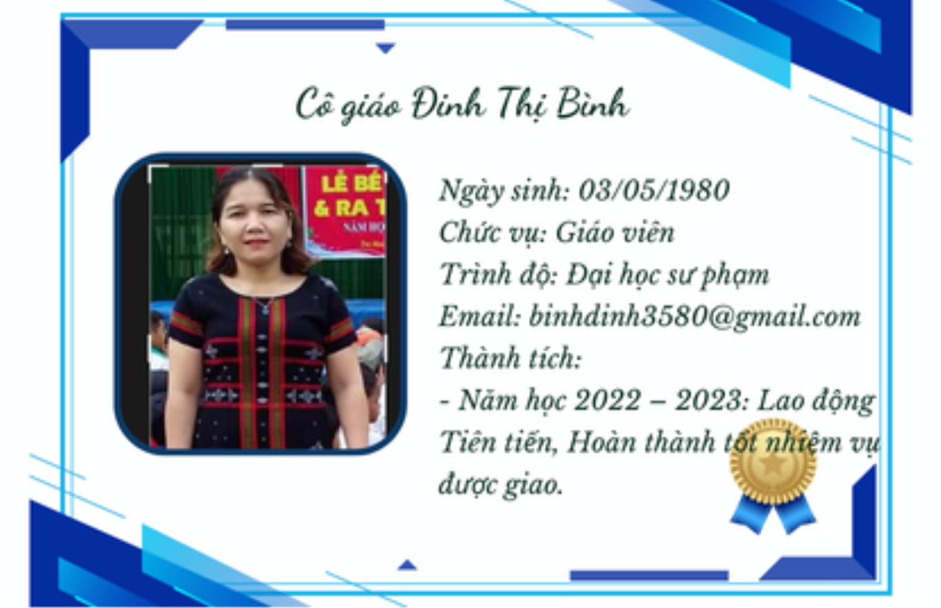 Trường Tiểu học Kim Đồng huyện Nam Trà My